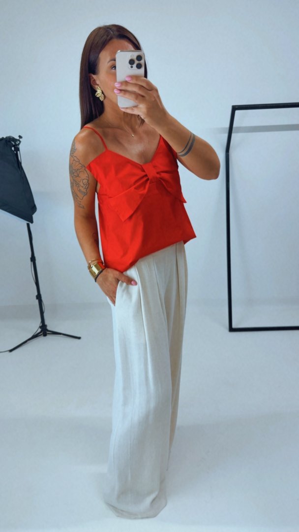 TOP S MAŠLÍ RED | Dámské stylové oblečení - GE-style.cz
